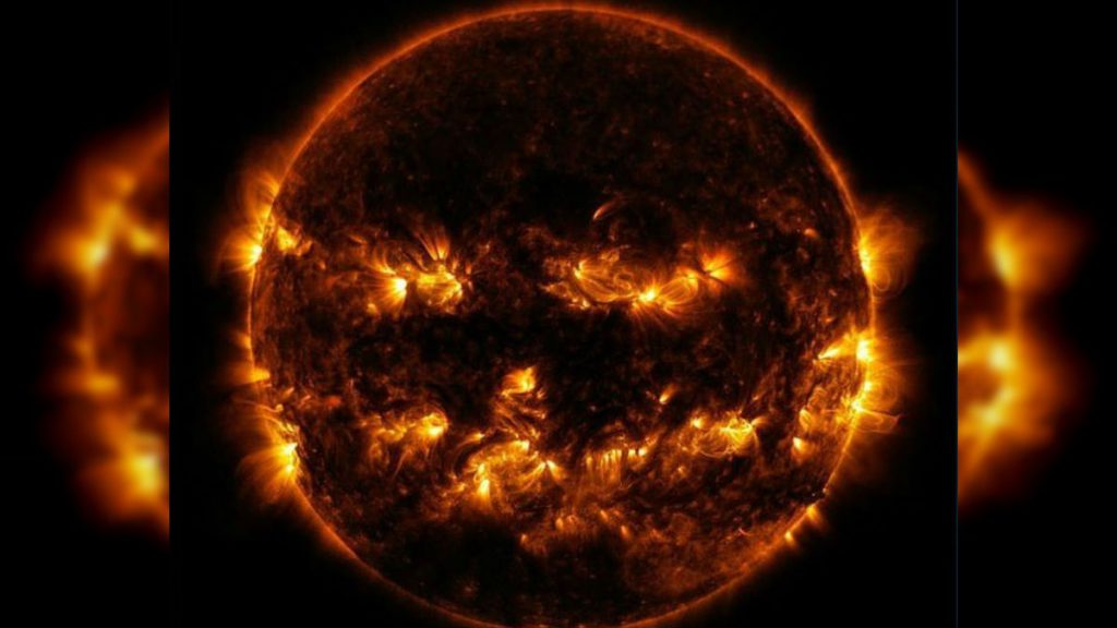 La curiosa foto del Sol publicada por NASA que se volvió viral - Santa ...