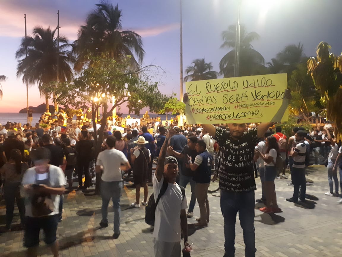 Estudiantes y jóvenes samarios se hicieron sentir con el ‘cacerolazo ...