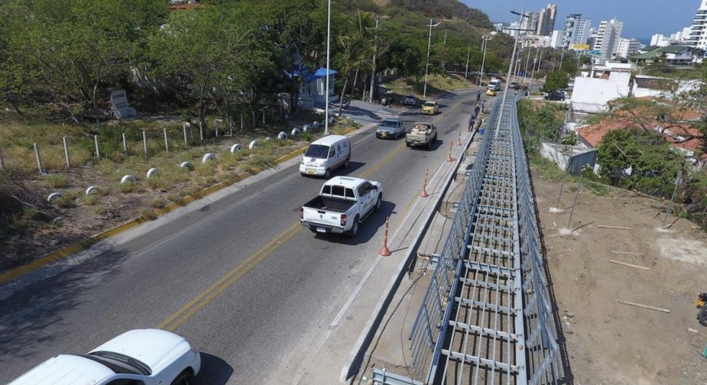 Sendero peatonal del Ziruma presenta un avance del 60% - Santa Marta Al Día