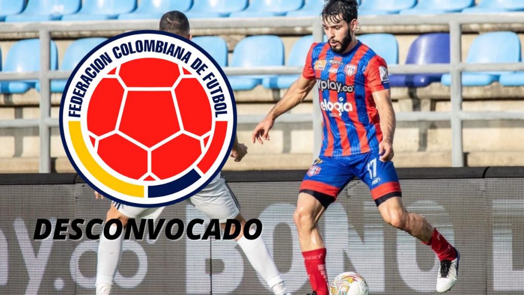 Nicolás Gil fue desconvocado del microciclo de la Selección Colombia ...