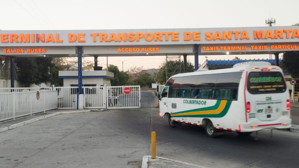 Flujo de pasajeros en la Terminal de Transporte de Santa Marta creció un 40% - Santa Marta Al Día