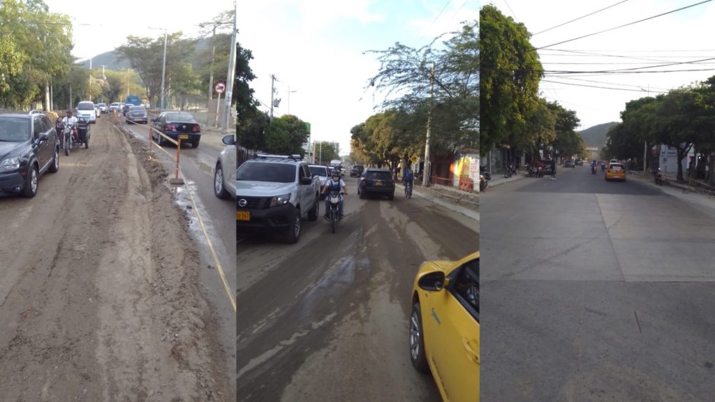 Obras de la glorieta de El Rodadero y Ziruma están en etapa final: Ruta ...
