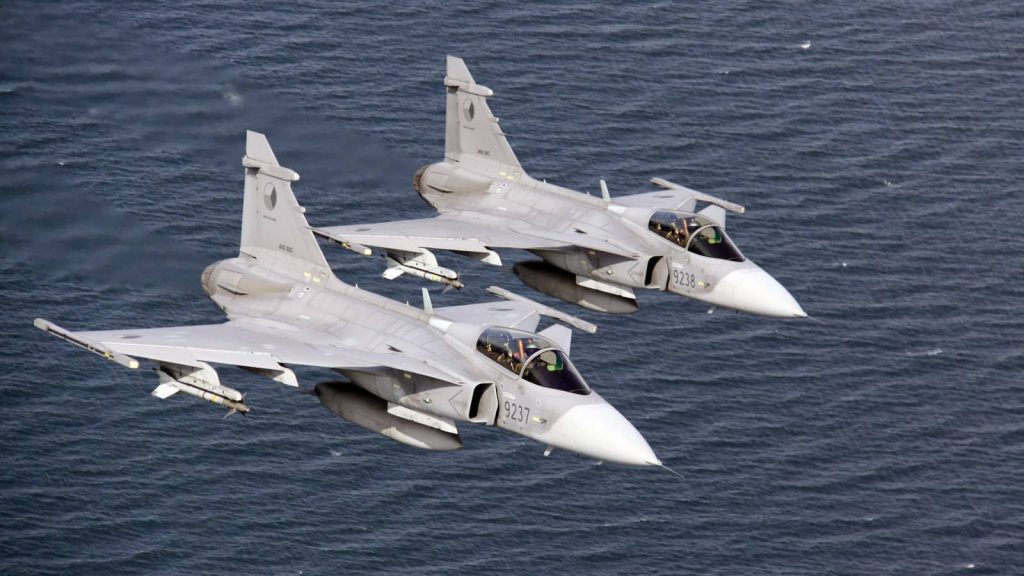 Así son los Saab 39 Gripen, la nueva flota de aviones de la Fuerza ...