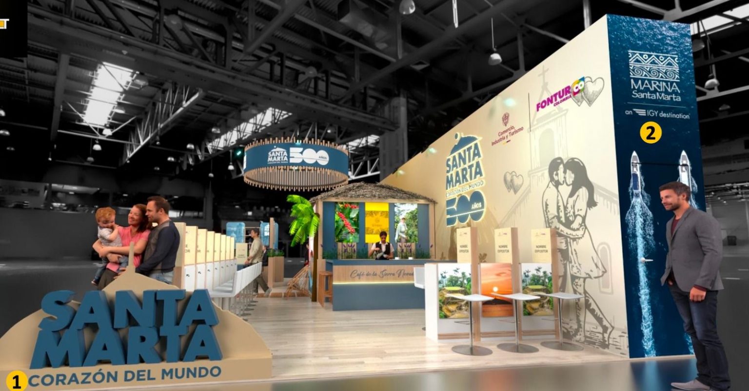 Santa Marta apuesta por atraer turismo internacional con gran stand en ...