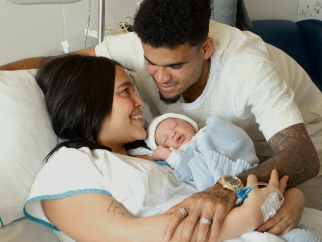 Tremendo golazo: Luchito Díaz recibió a su primer hijo varón - Santa ...